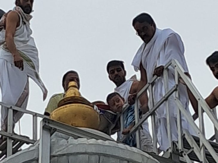 Celebrated the anniversary of the consecration of Bhoirawala temple of ...