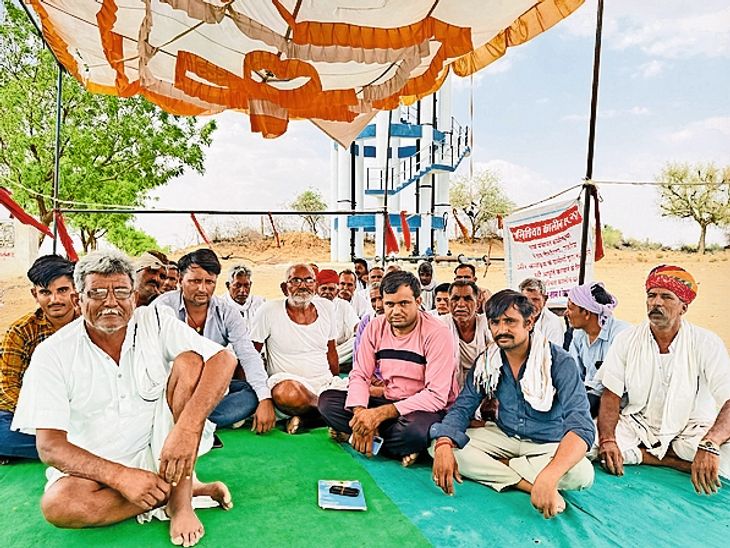 The protest continued in Deh for the 29th day | डेह में 29वें दिन भी ...