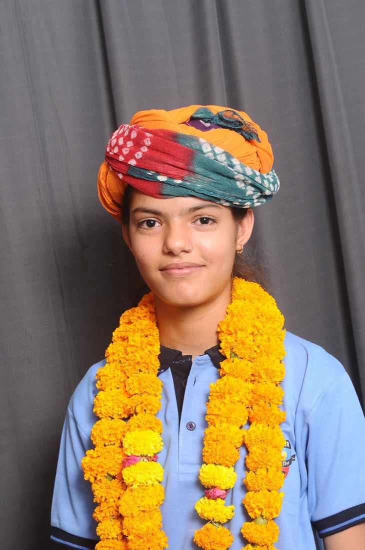 Sanskar School in Kaladera hoisted the flag in the 12th board ...