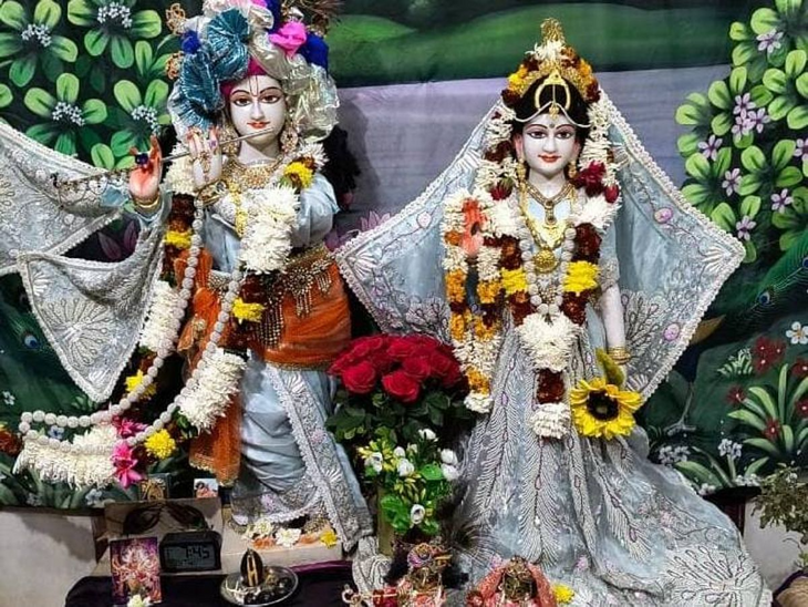 Preparation for Rathyatra in ISKCON Temple BHEL