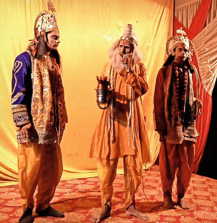 The killing of Marich, Subahu and Taraka was staged in Ramlila ...