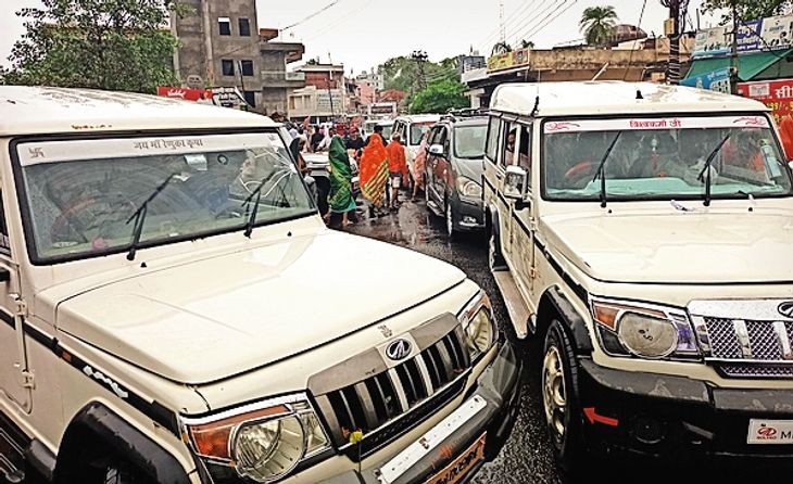 As soon as the CM left, the traffic system deteriorated, vehicles ...