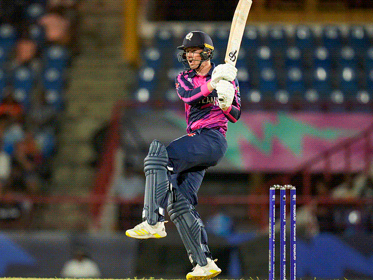 T20 Wolrd Cup Scotland Vs Australia Video Update Tim David Travis Head | टिम डेविड ने सिक्स ...
