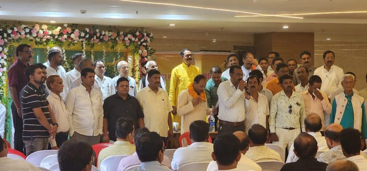Oath taking ceremony of Rauniyar Samaj: Rajkumar became district ...