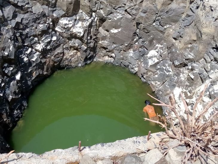 A young man who went to the well to quench his thirst slipped and died ...