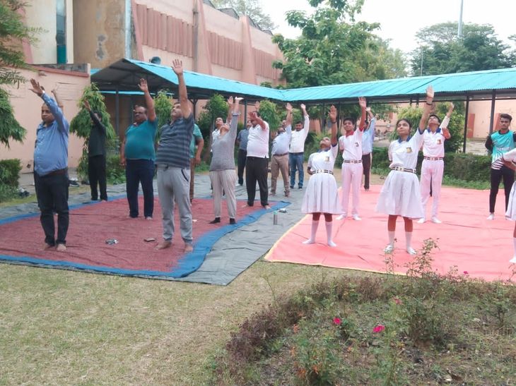 International Yoga Day program organized in Sonbhadra
