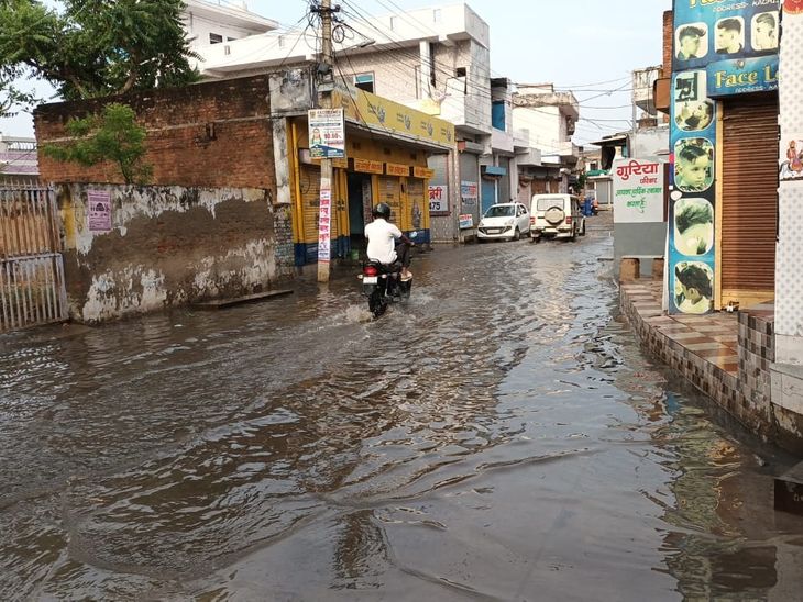 25 mm rain in Srimadhopur | श्रीमाधोपुर में 25 एमएम बारिश: पहली ही ...
