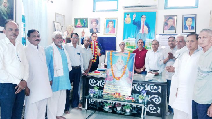 Saint Kabir Das's birth anniversary was celebrated in Mata Ramabai ...