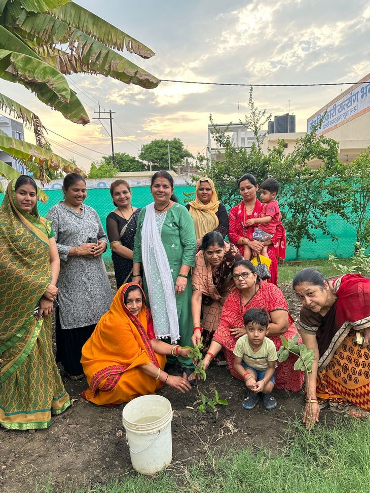 Plant trees under the campaign 'One tree in the name of mother ...