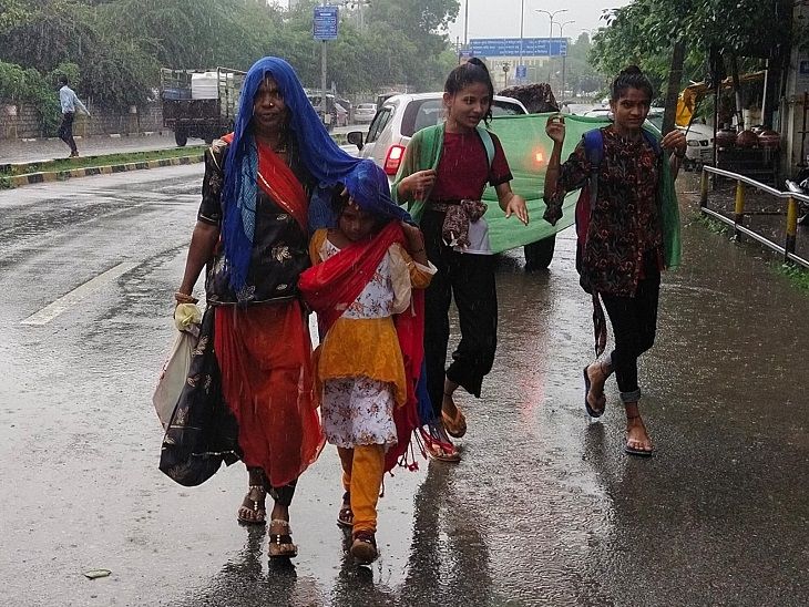 today Weather Update in Udaipur: 2 inches of rain at Uday Sagar in the ...