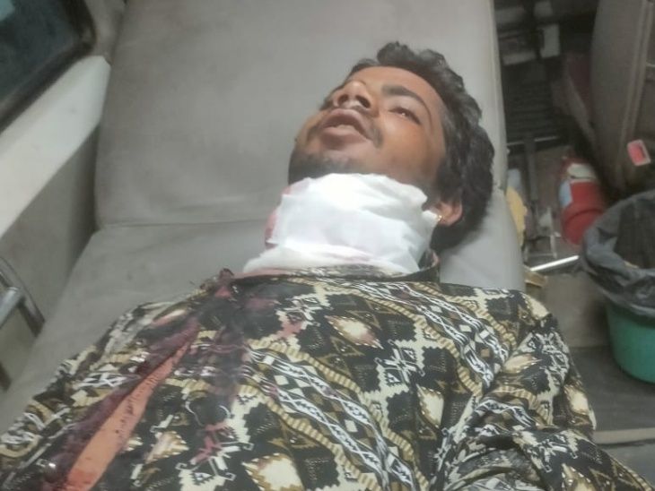 Young man attacked with sharp weapon chomu Rajasthan | युवक को धारदार ...