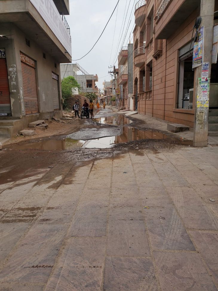 PHED laid the line, left the roads in ruins, water pressure improved ...