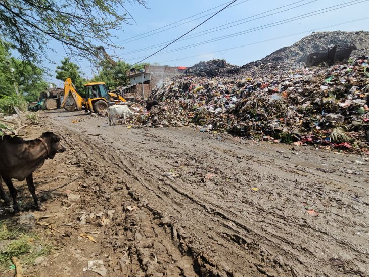 After the garbage of the entire city, now mud has become a problem, the ...