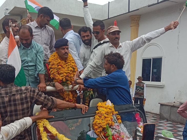 Kailash of Sehore area retired from the army | हीरापुर के कैलाश परमार ...