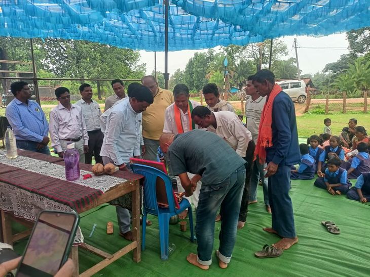Cluster level school entrance festival celebrated in Gohra | गोहड़ा में ...