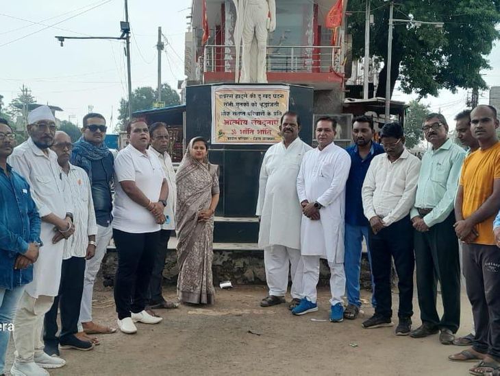 Congress paid tribute to the dead of Hathras | हाथरस के मृतकों को ...