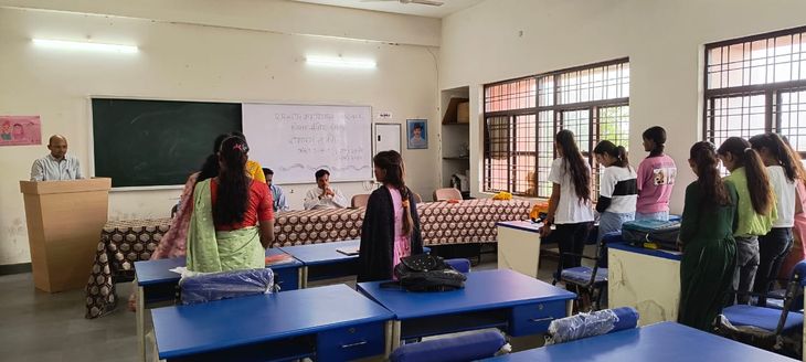 Commencement ceremony and entrance ceremony celebrated in the college