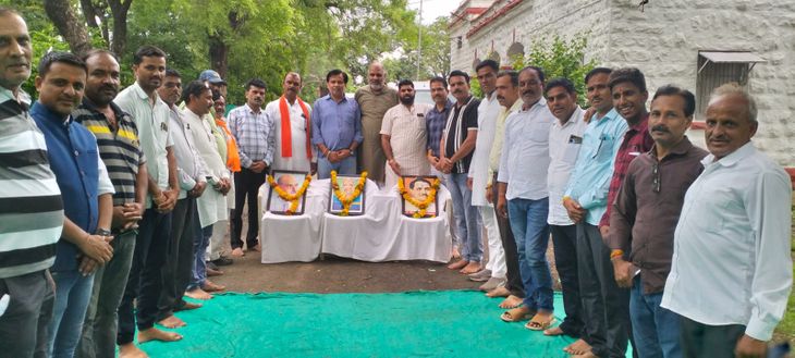 BJP celebrated the birth anniversary of Shyamaprasad Mukherjee | भाजपा ...