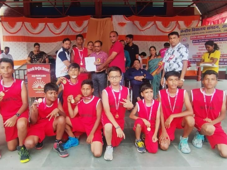 Selection of players of Kendriya Vidyalaya in National Basketball Team ...
