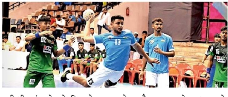 India's winning start in IHF Trophy Handball, beating Bangladesh 45-35 ...