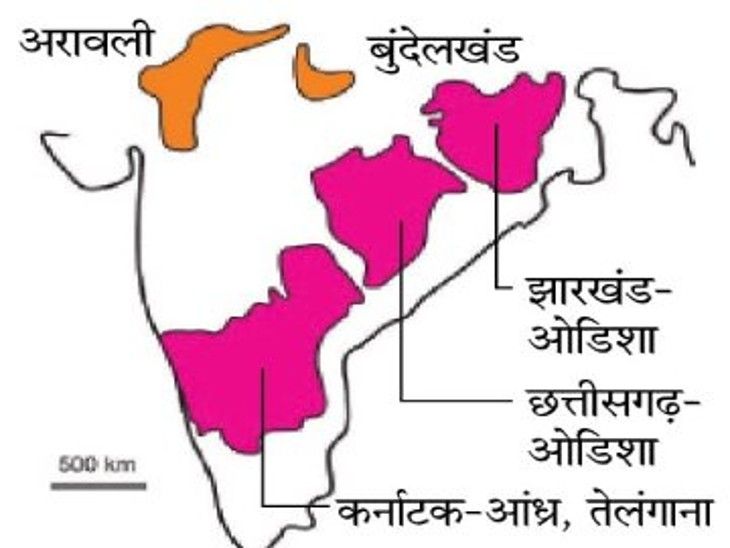 Indian Map History; Rajasthan University Research | Himalaya