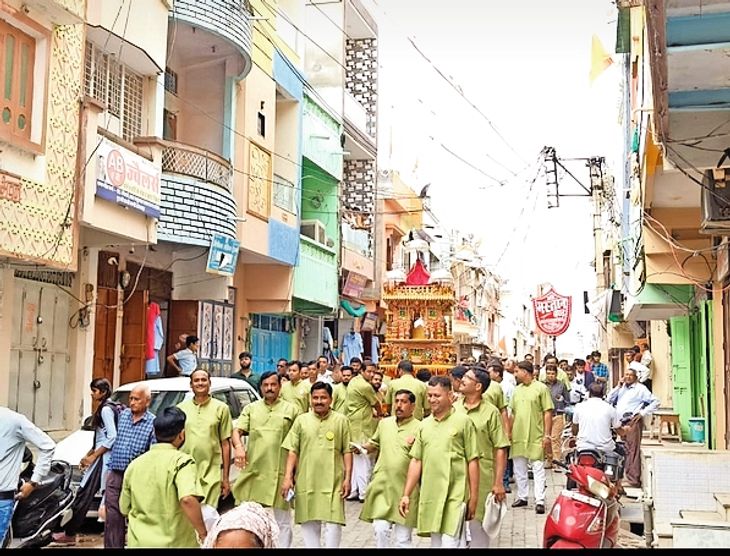Inauguration and naming ceremony at Shantinath Digambar Jain temple in ...