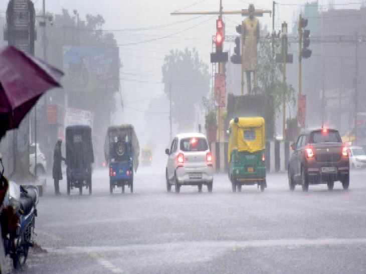 The city was hot all day, then in one and a half hours, one inch of ...