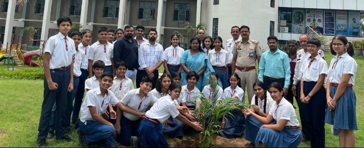 Essay writing competition along with tree plantation was organized on ...