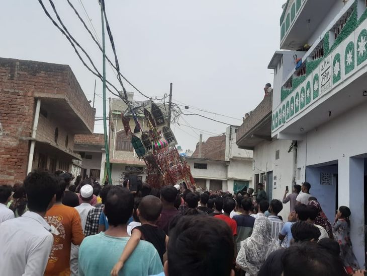Procession of Tajia and Alam on Muharram