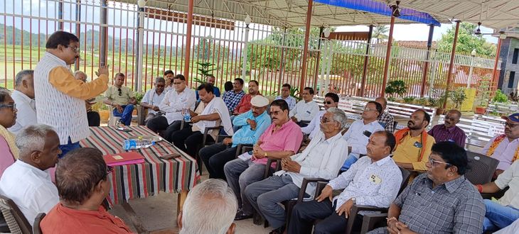 A meeting was organized regarding the preparation of Sawan Mahotsav at ...