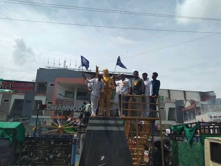 Last day of Moharram festival in Dhamnod | धामनोद में मोहर्रम का अंतिम ...