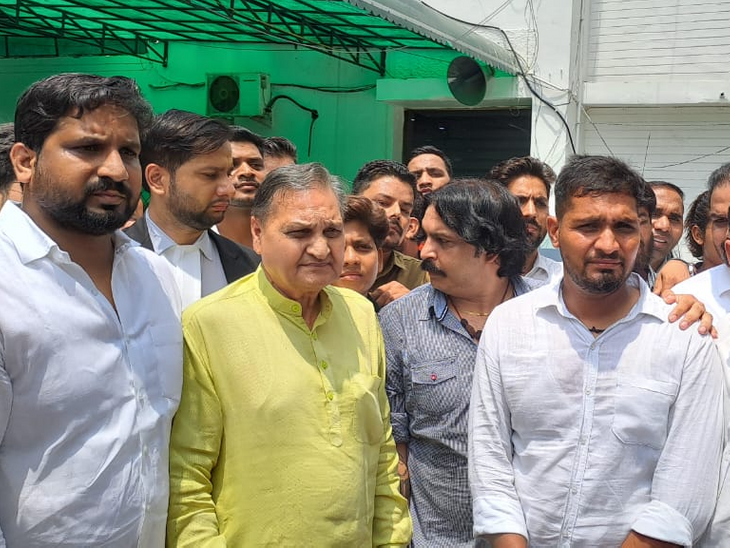 Case of indecency with BJP leader in Meerut | मेरठ में भाजपा नेता से अभद्रता: SHO गंगानगर पर ...