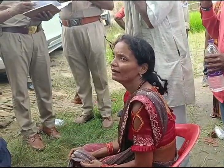 A woman reached Gonda crying to find her husband | रोते-बिलखते पति को ढूंढने गोंडा पहुंची महिला ...