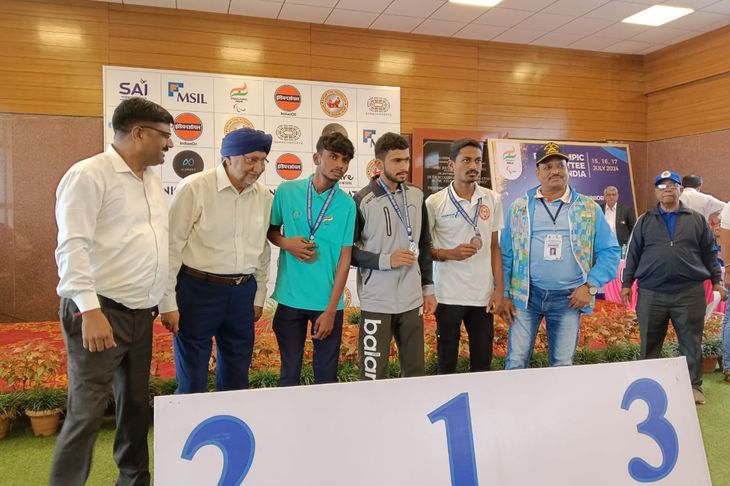 Aman of TRH School stood second in 100 and 400 meter race in Junior ...