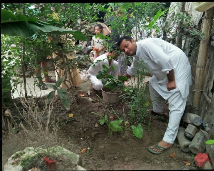 Birthday celebrated by planting medicinal saplings, plants were ...