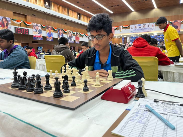 Telangana's Sriram Adarsh Uppala tops the list with 8 points after the ...