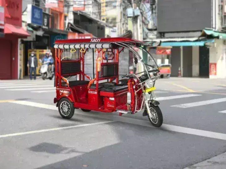 Electric rickshaws cross the sea in minutes in Raipur | रायपुर में ...
