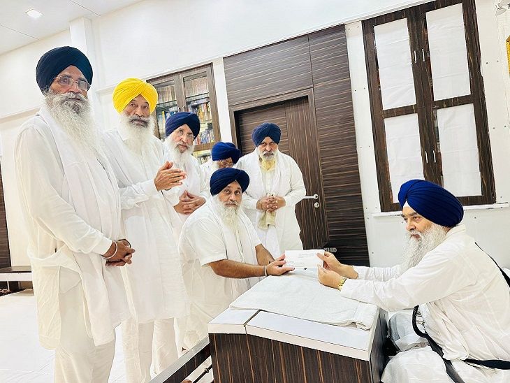 Shiromani Akali Dal President Sukhbir Badal Explanation ; Reach Sri ...
