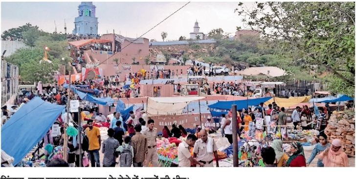 Baba Swaroopnath Maharaj's fair was full in Singhana | सिंघाना में बाबा ...