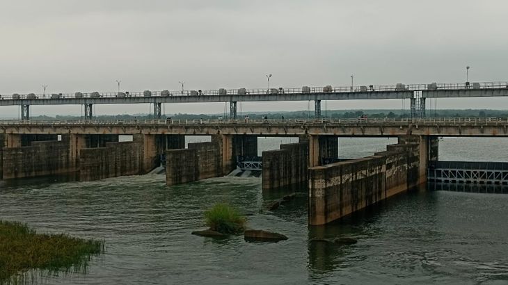 As soon as Gangrel dam was 81% full, 2 gates of Rudri barrage were ...