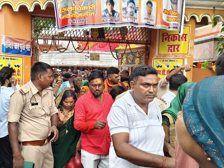 A crowd of Shiva devotees gathered at Mini Baba Dham | मिनी बाबा धाम पर ...
