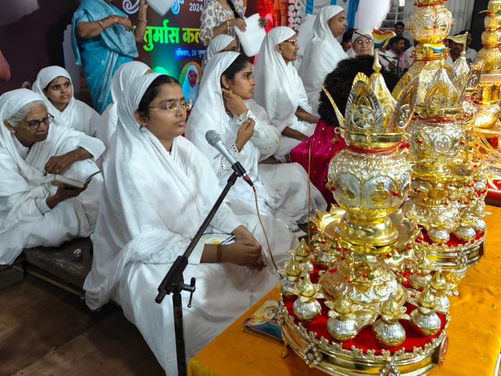 44 days of Kalyan Strot Vidhan started with flag hoisting | ध्वजारोहण ...