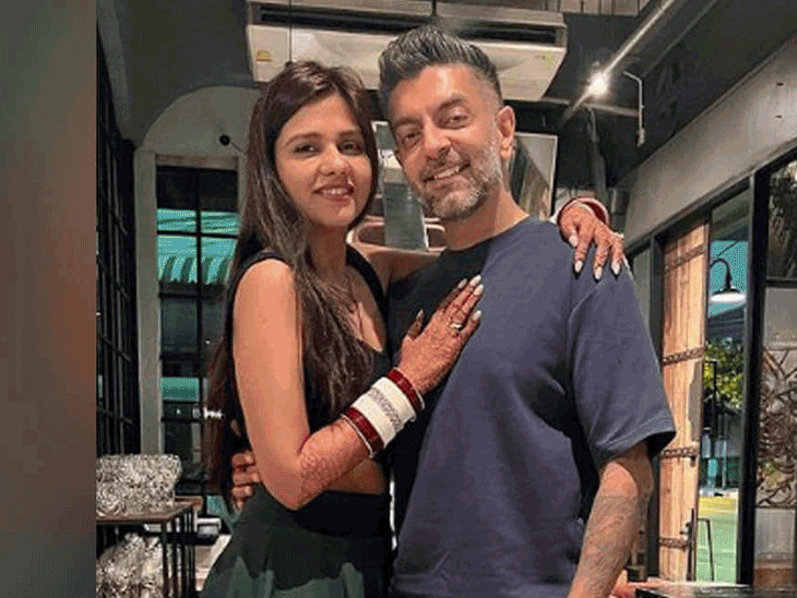 Daljeet's husband Nikhil arrives in India with new girlfriend | गर्लफ्रेंड संग मुंबई में बर्थडे ...