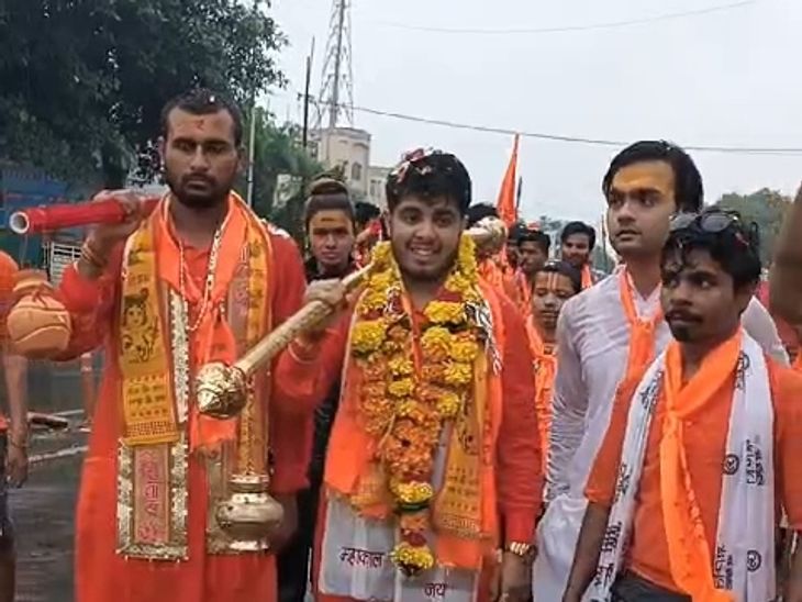 Shri Shivaay Kavad Yatra started with the slogan of Bol Bam, will ...