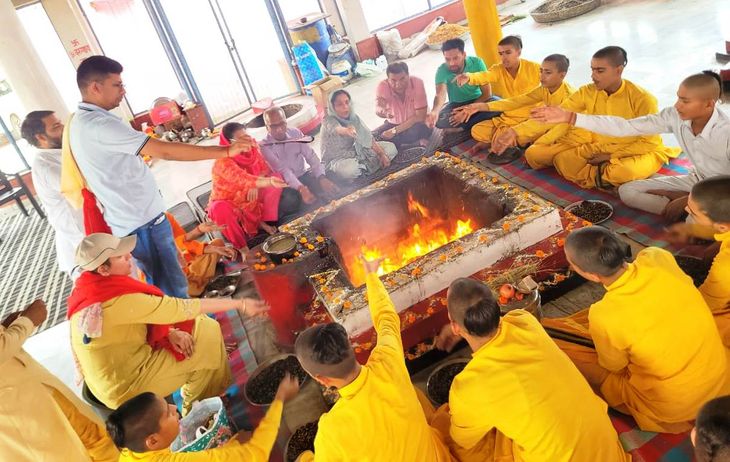 The Mahamrityunjaya mantra chanting ritual concluded in the month of ...