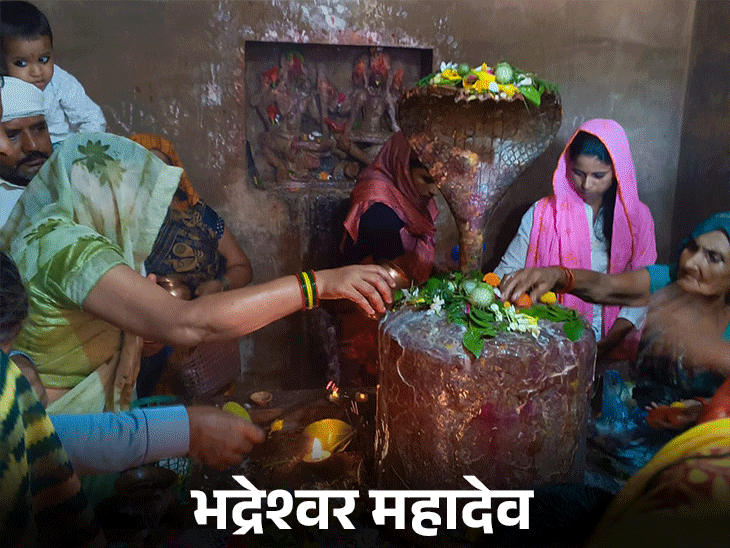 Kanpur Bhadreshwar Mahadev temple Ghatampur sawan 2024 Shiv mandir