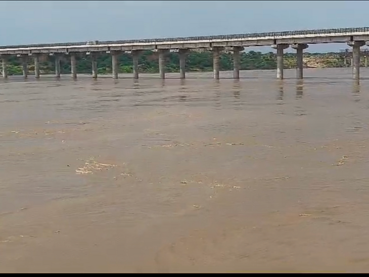 The water level of Chambal river decreased in Morena | मुरैना में चंबल ...
