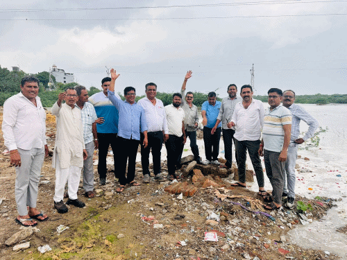 Water of Luni river reached Balotra, VIDEO | बालोतरा पहुंचा लूणी नदीं ...