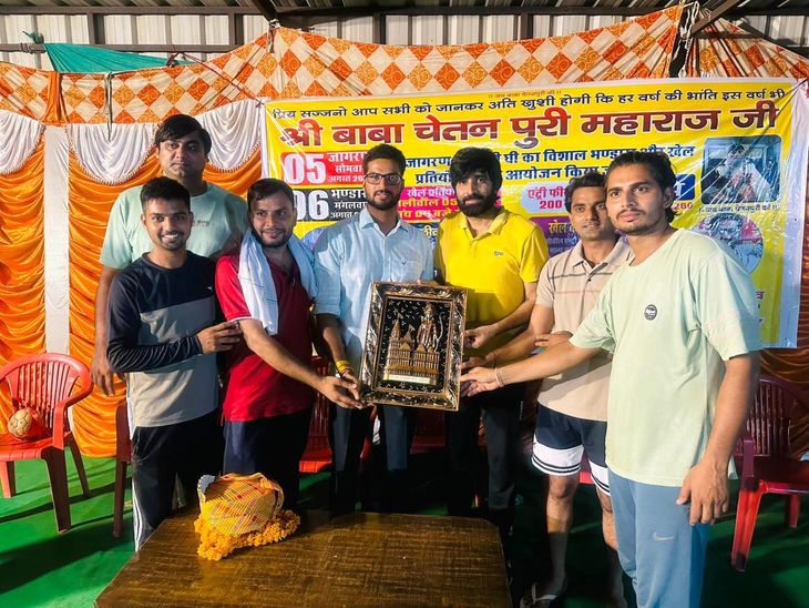 Punjab first and Jaipur team second in Volleyball competition of Motla ...