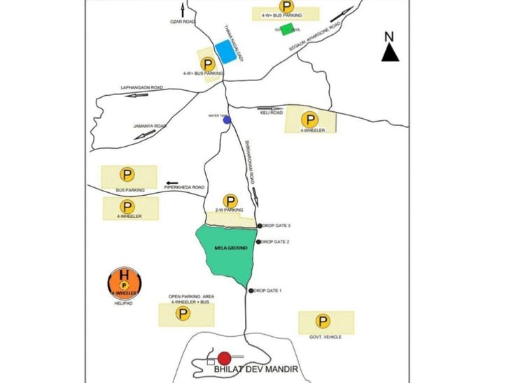 The administration has released the route map for the devotees, there ...
